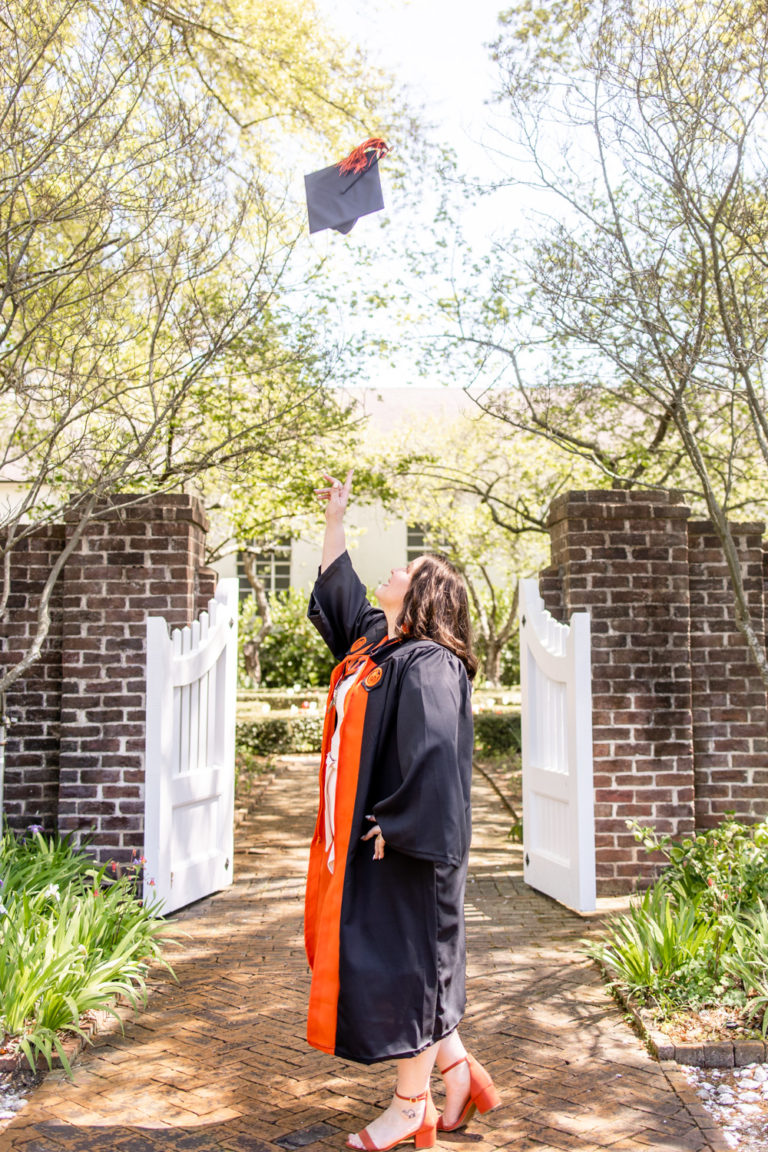Tryon Gardens Graduation Session | New Bern NC | Andreana | cq ...